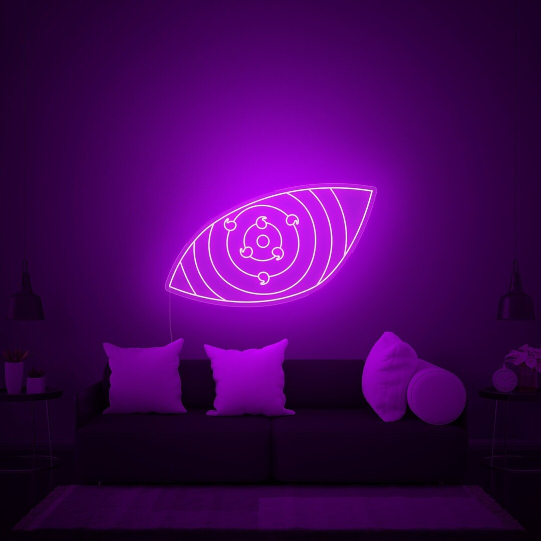 Anime Logo - LED Neon Sign, Wall Decor, Wall Sign, Neon Lights - Etsy