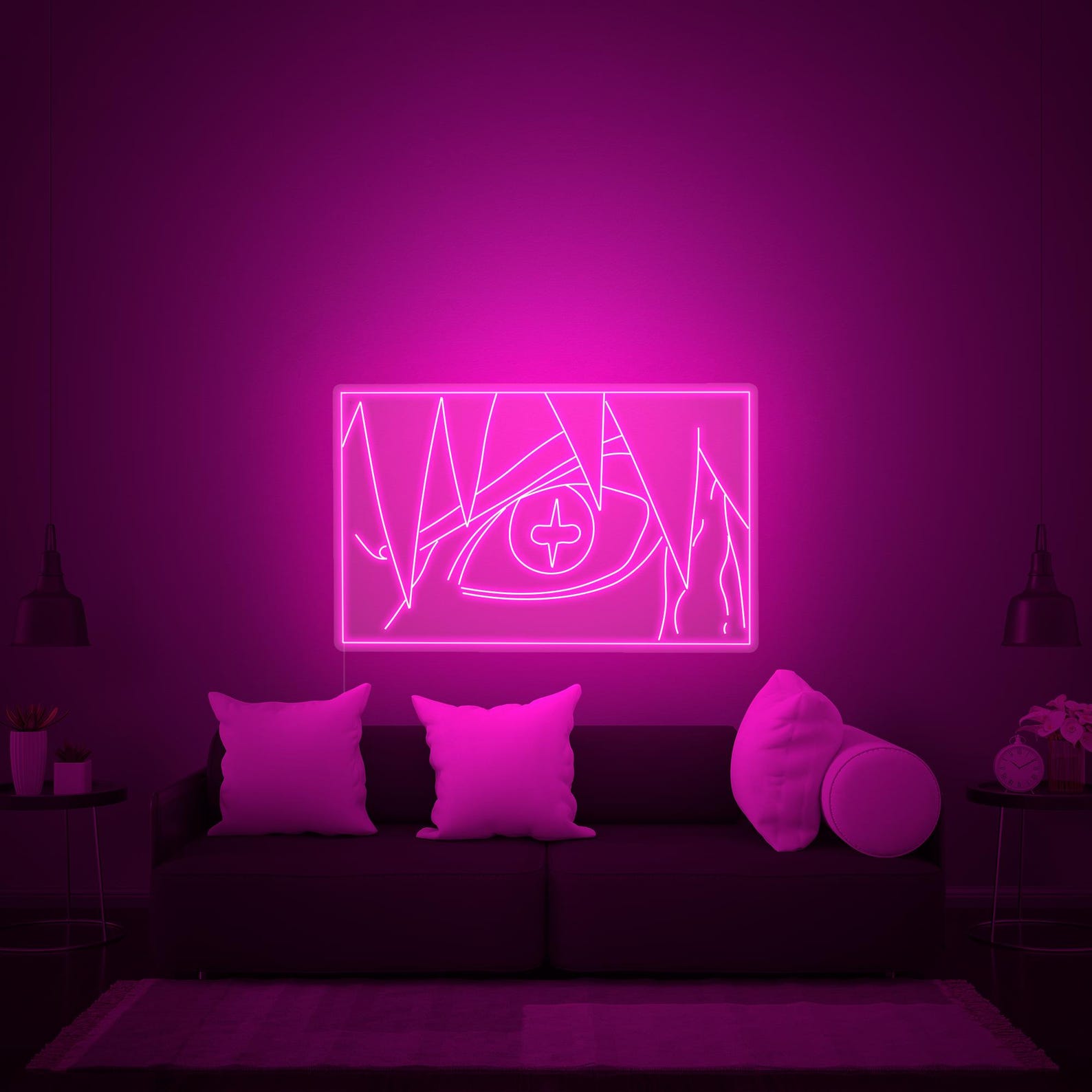 Anime Logo LED Neon Sign, Wall Decor, Wall Sign, Neon Lights - Etsy