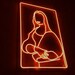 Monna Lisa LED Neon Sign, Wall Decor, Wall Sign, Neon Lights - Etsy