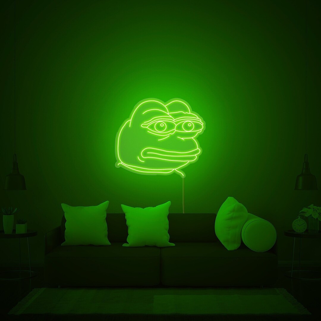 Meme - LED Neon Sign, Wall Decor, Wall Sign, Neon Lights - Etsy