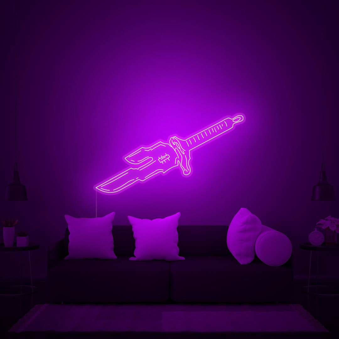 Anime Logo - LED Neon Sign, Wall Decor, Wall Sign, Neon Lights - Etsy