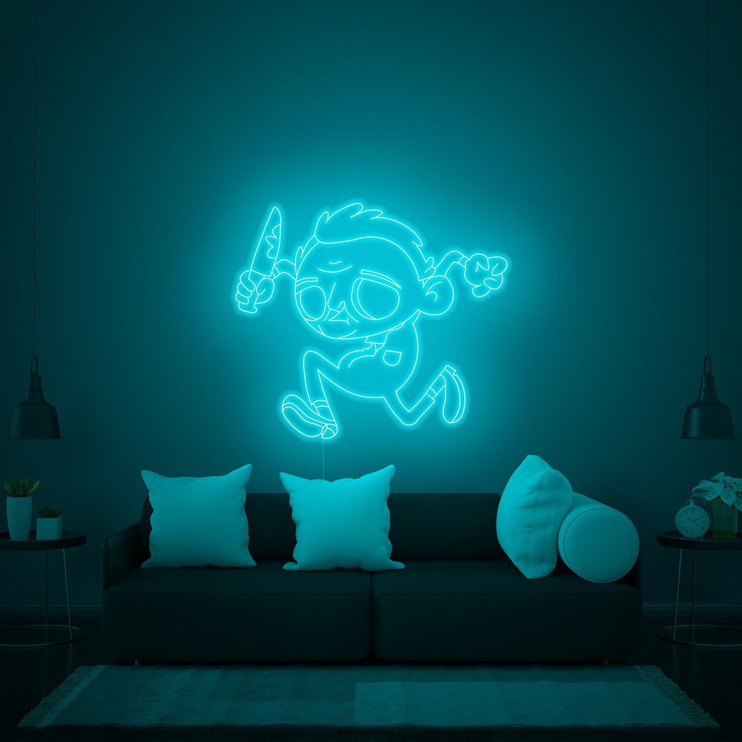 Jason Meme LED Neon Sign - Funny Wall Decor - Etsy