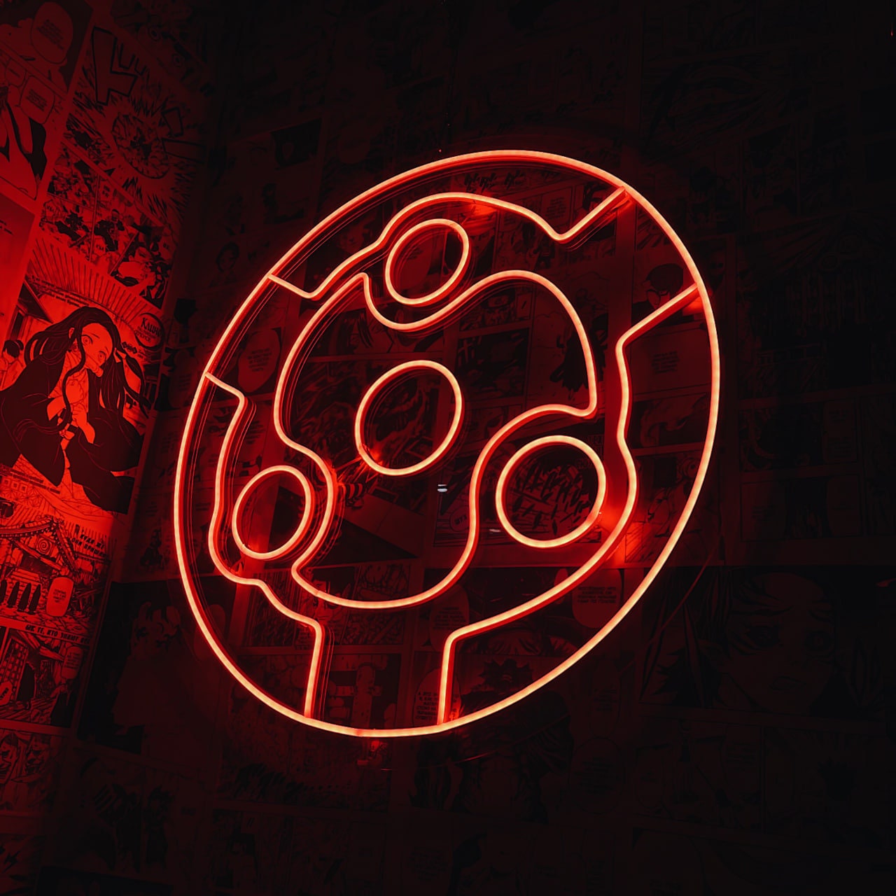 Anime Logo - LED Neon Sign, Wall Decor, Wall Sign, Neon Lights - Etsy