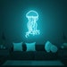 Jellyfish LED Neon Sign, Wall Decor, Wall Sign, Neon Lights - Etsy
