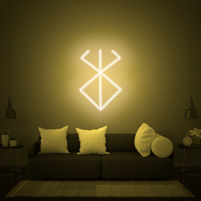 Brand of Sacrifice LED Neon Sign - Anime Wall Decor - Etsy
