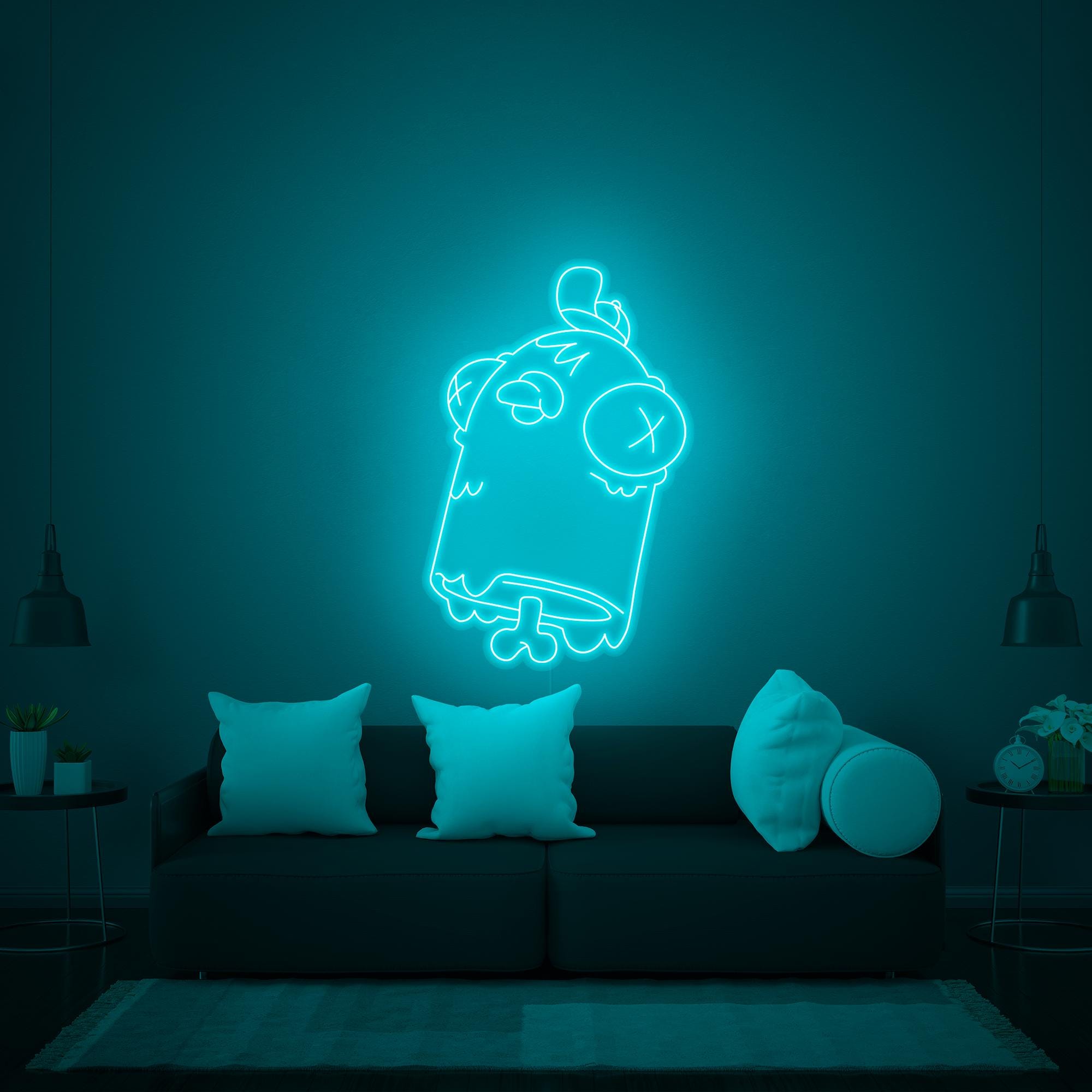 Chicken Meme LED Neon Sign – Wall Decor - Etsy