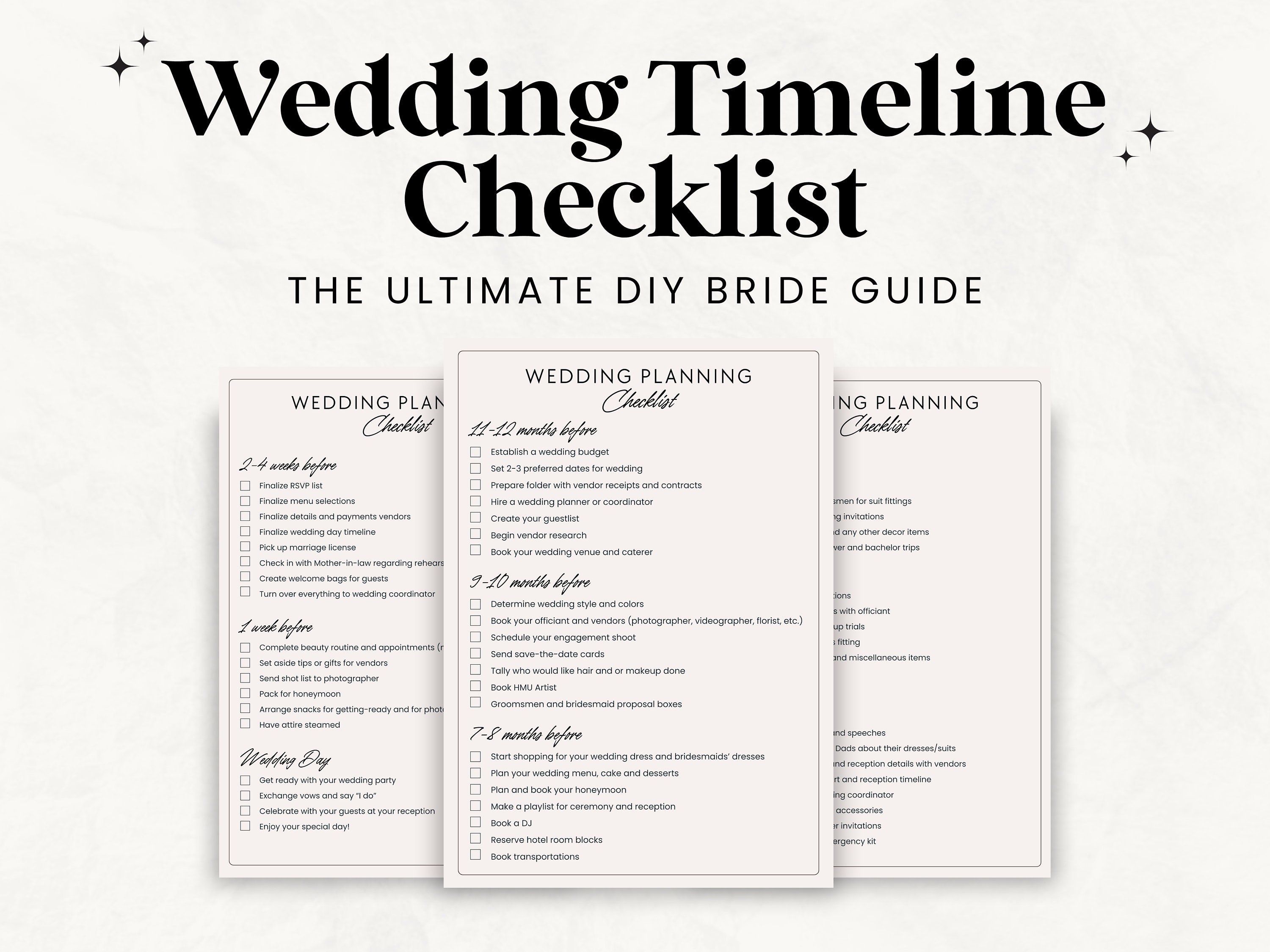 Week before wedding checklist 60 photos - Astyledwedding.com