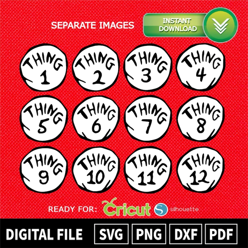 Thing 1 Logo - Etsy Australia