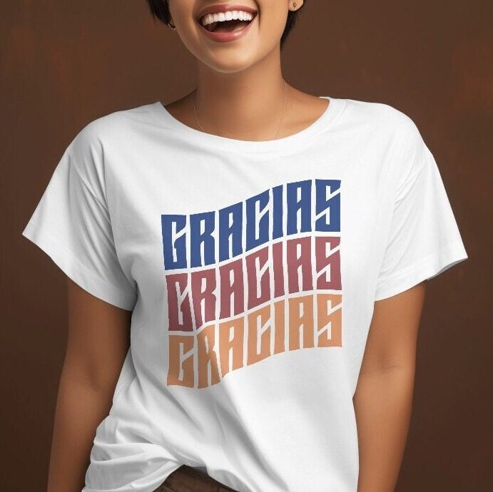 Gracias Gracias Gracias Shirt Svg Gracias Png Frases De Meditacion Shirt Agradecimiento Svg, Png ...