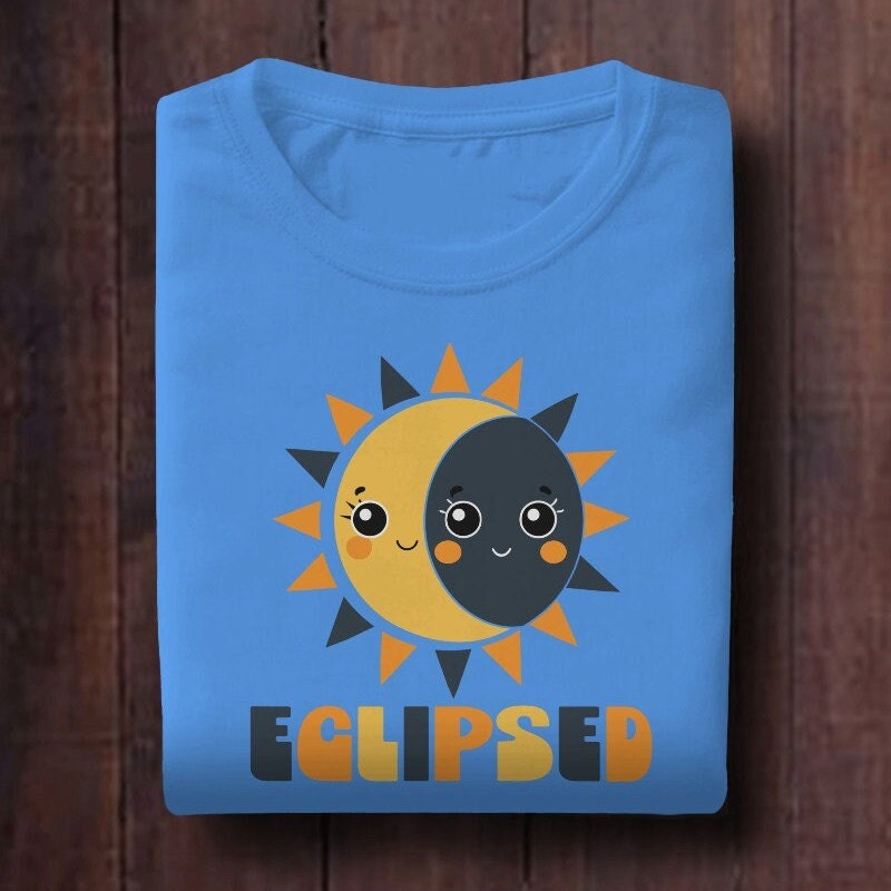 Eclipsed Svg, Total Solar Eclipse Svg Png, Cute Eclipse, Retro Svg ...