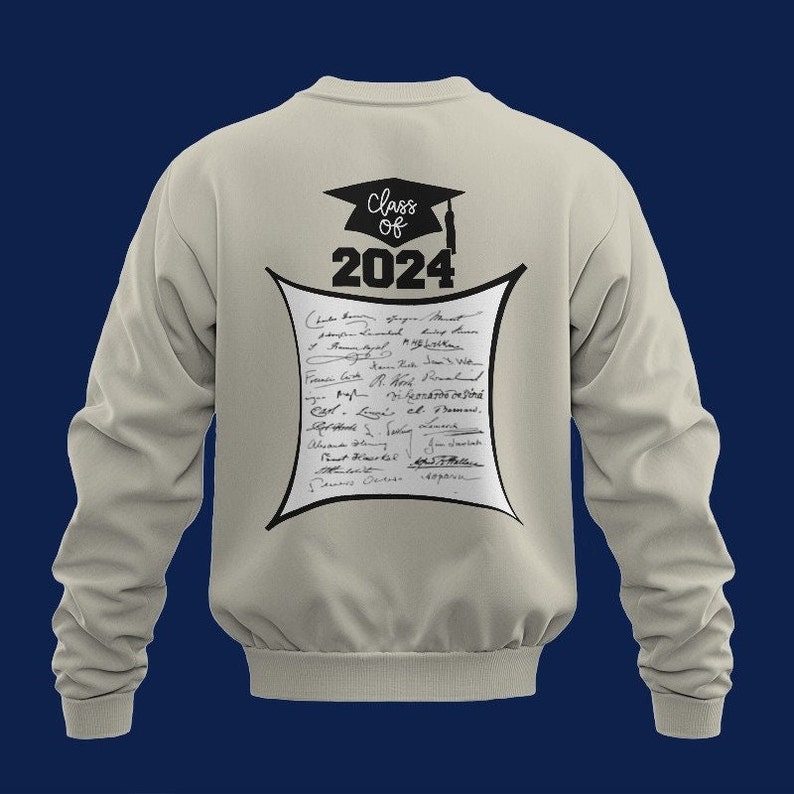 Class of 2024 Svg Graduation T-shirt Svg Signing Shirt Svg Graduates ...