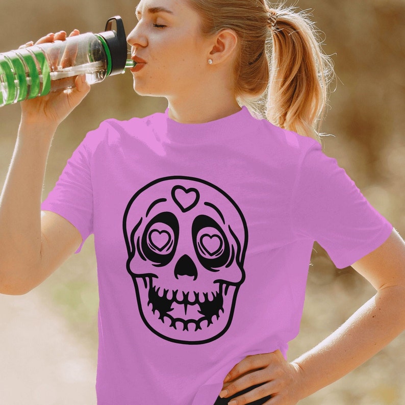 Cartoon Skull Svg, Cartoon Skull Png, Skull Desing for Cricut, Funny ...