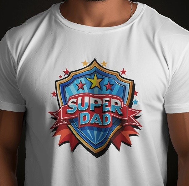 Super Dad Shield PNG, JPG, Super Dad Png, Dad Png, Father's Day Png ...