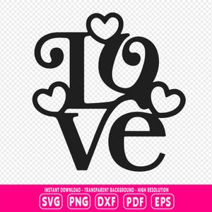 Love SVG, Valentines SVG PNG, Heart Png Design, Happy Valentines Day ...