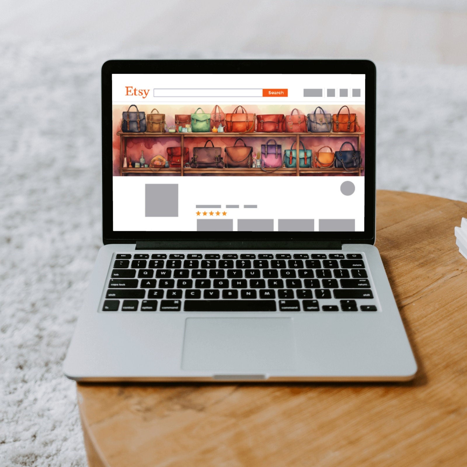 Etsy Shop Banner, Bags Shop Banner, Big Digital Banner, Etsy Store ...