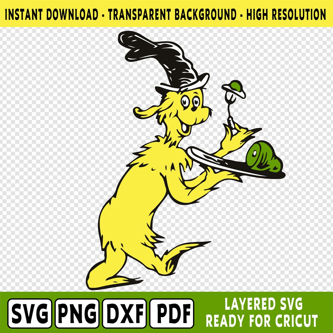 Green Eggs and Ham Svg, Png | Dr Seuss Svg | I Do Not Like Green Eggs ...