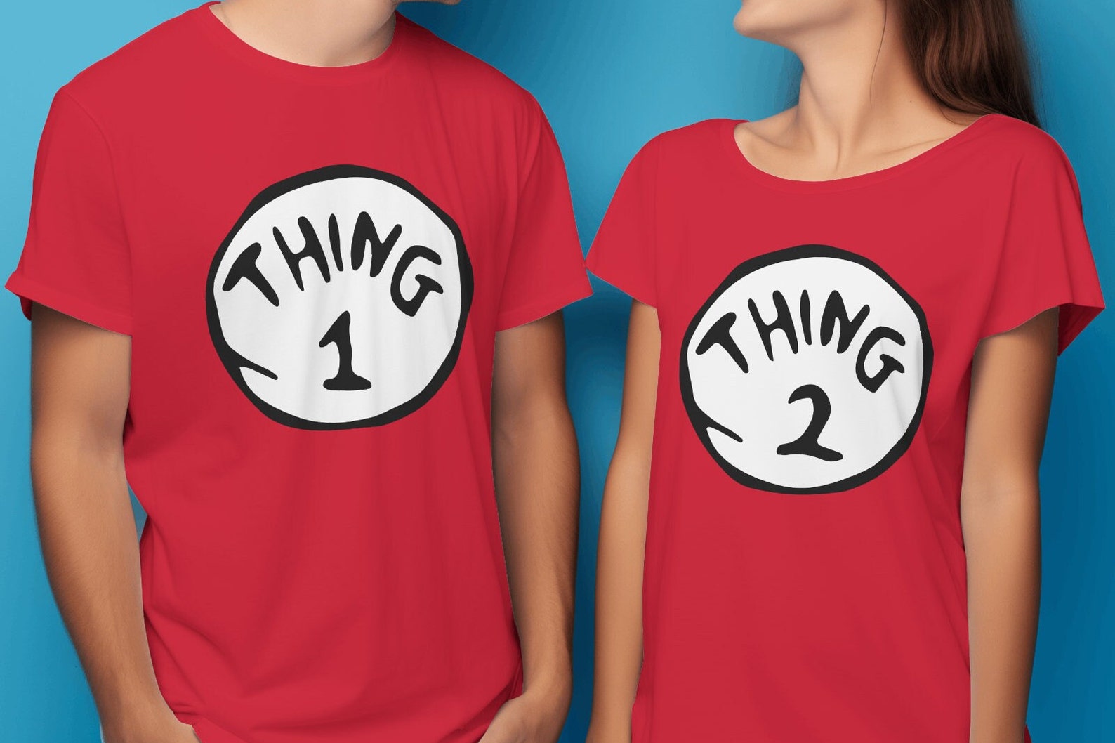 Thing 1 and Thing 2 SVG / Thing 1 and Thing 2 Svg Png Pdf / Thing 1 and ...