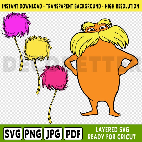 Preppy Lorax - Etsy UK