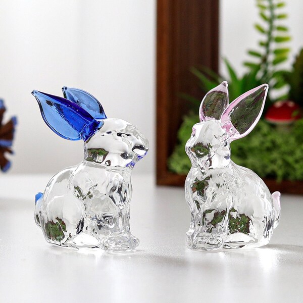Glass Rabbit - Etsy