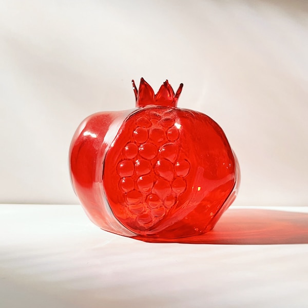 Glass Pomegranate - Etsy