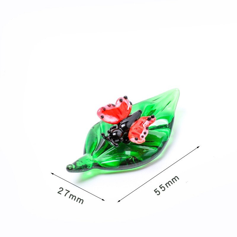 Glass Insects Blown Glass Animals Mini Insects Glass - Etsy UK