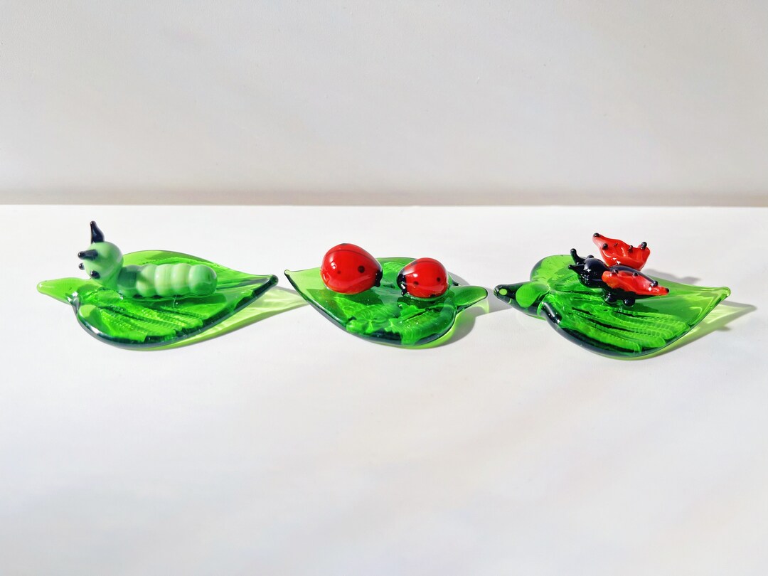 Insectos De Vidrio, Animales De Vidrio Soplado, Mini Insectos ...