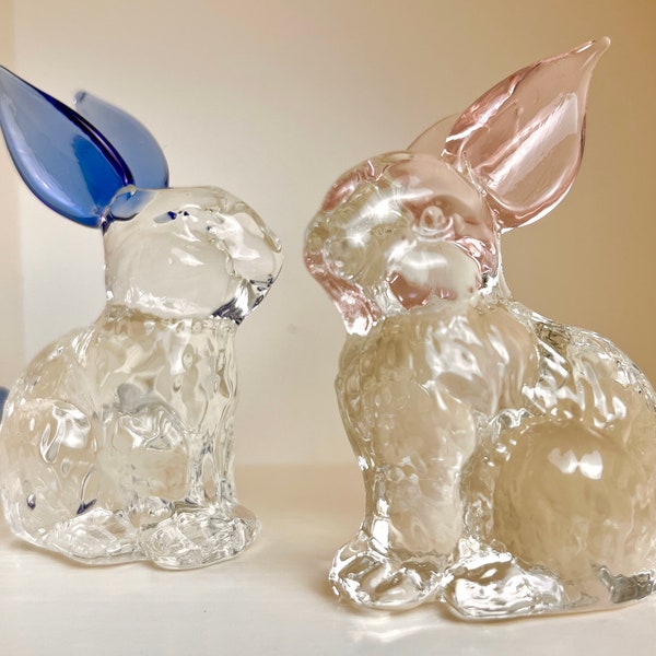 Glass Rabbit - Etsy