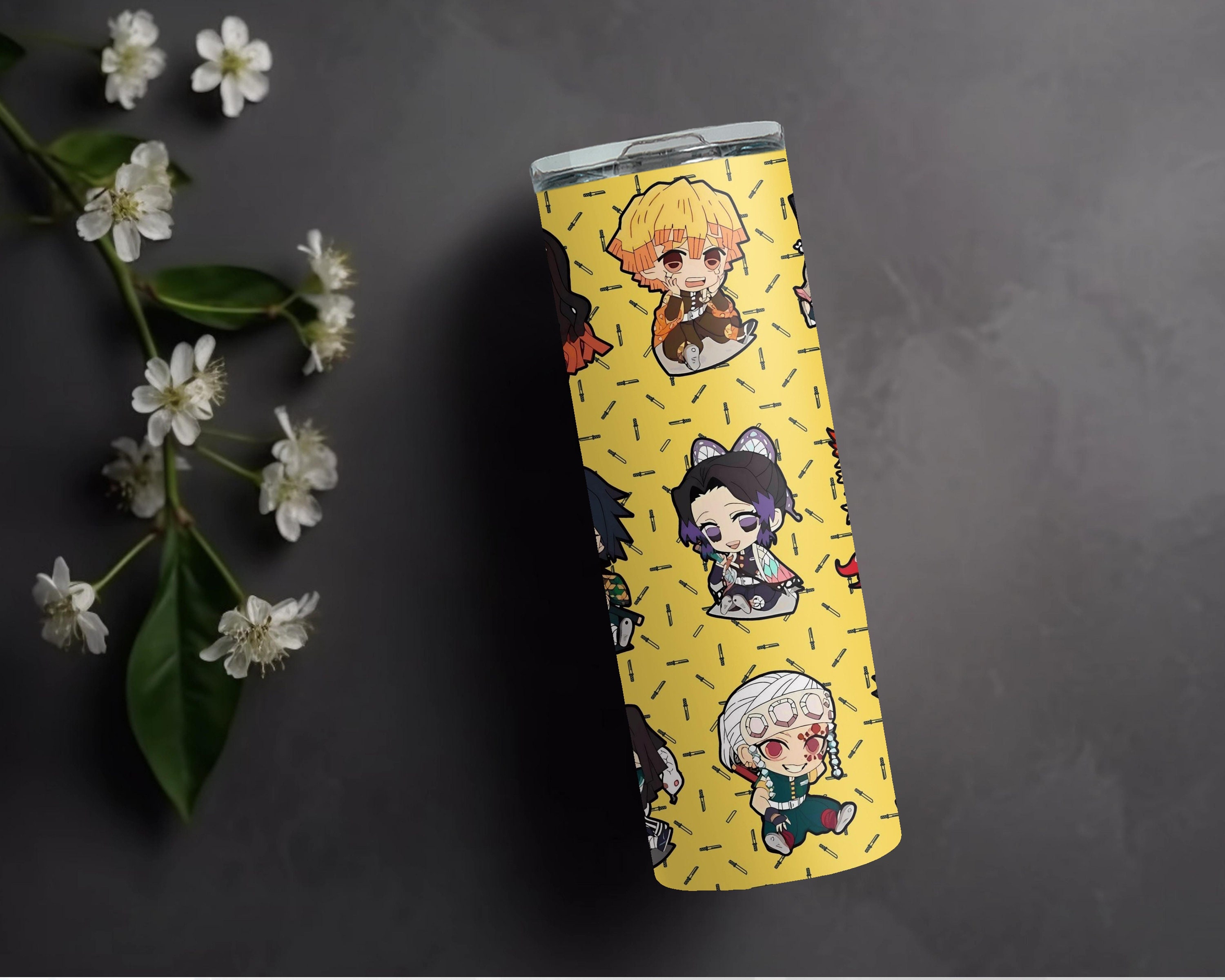 Chibi Demon Anime Tumbler Wrap, Baby Slayers Anime Tumbler Wrap, Cute ...