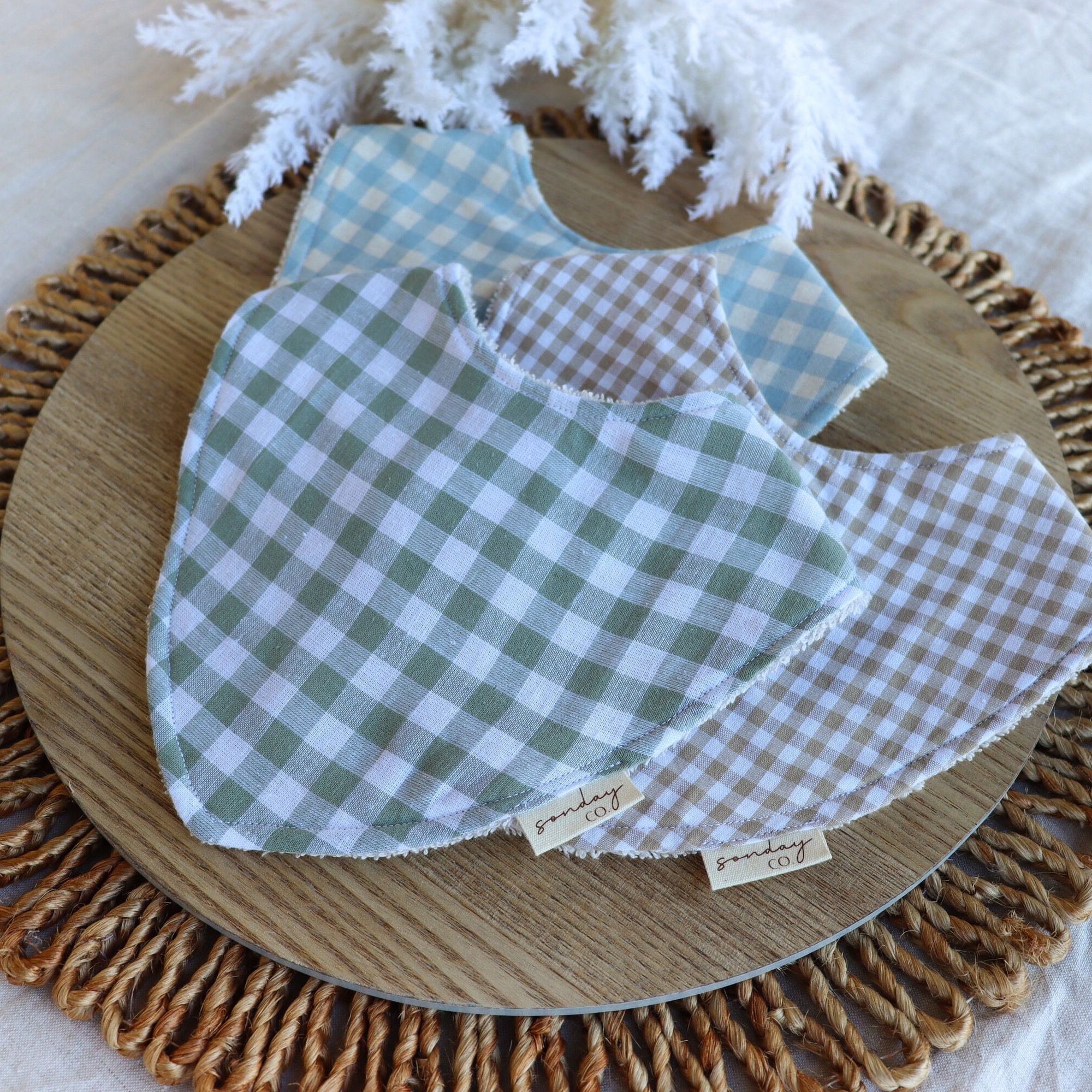 3 Pack Baby Bib Set, Baby Boy Bibs, Baby Bibs, Dribble Bib, Bandana ...