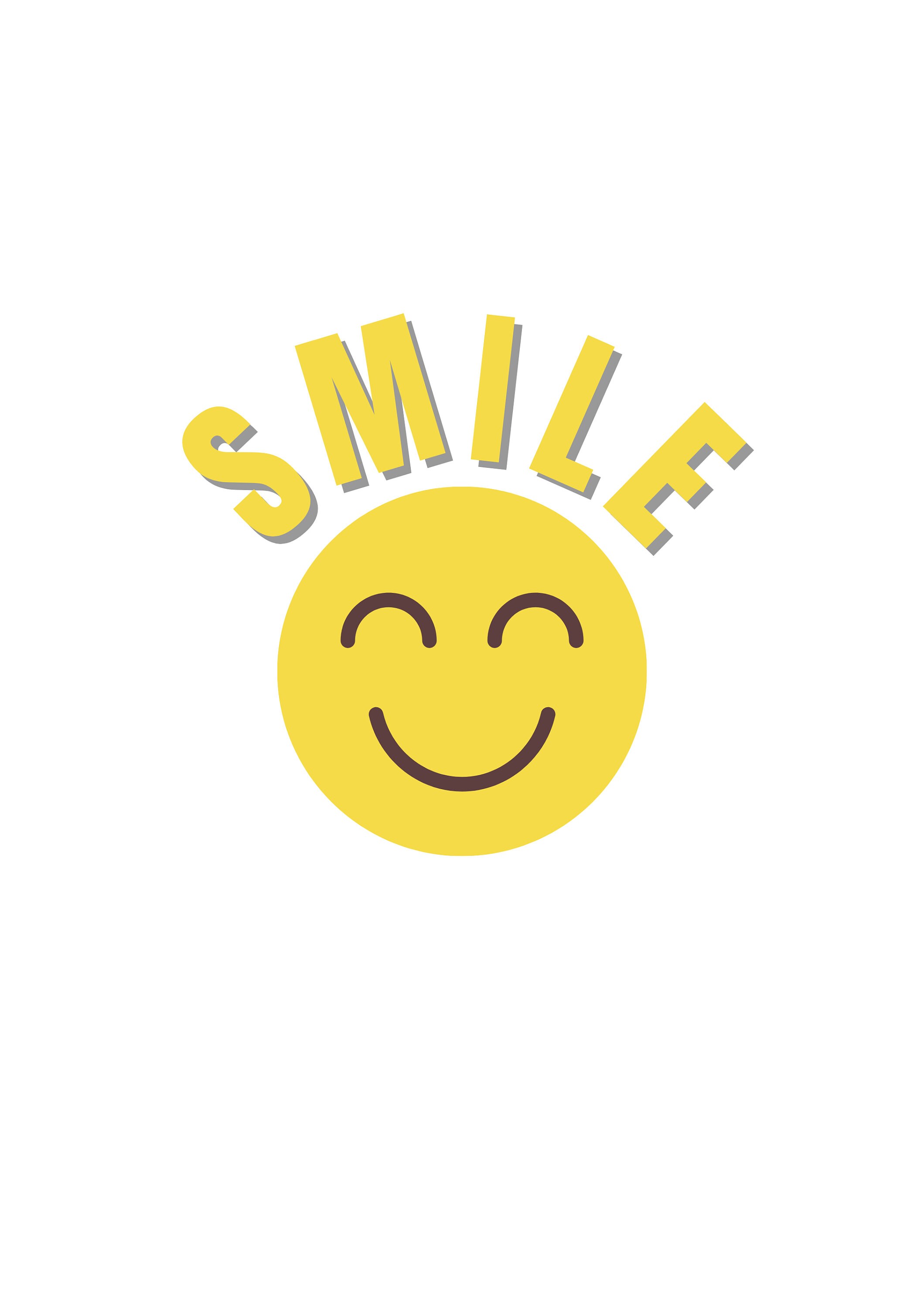Printable Smile Poster, Digital Smile Poster, Smile Poster, Happy Face ...