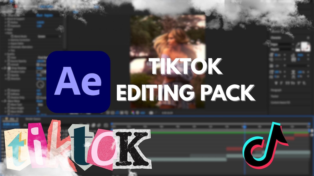 Tiktok After Effects Editing Pack, After Effects Presets, AE Effects ...