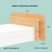 Furniture Building Plans Full Size Bed Plan DIY Bed Plan Full Size Bed ...