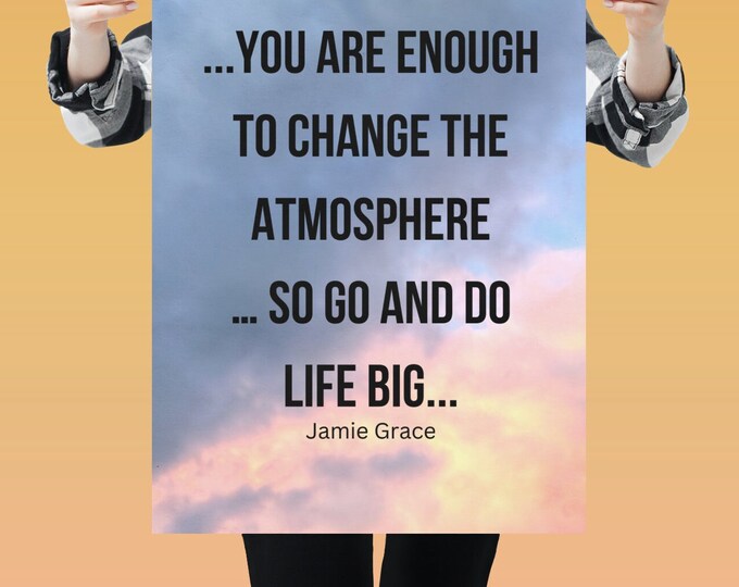 So Go and Do Life BIG Satin Posters (210gsm) - Etsy