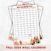 Printable Kids Fall 2024 Wall Calendar | Bucket List Fall Activities ...
