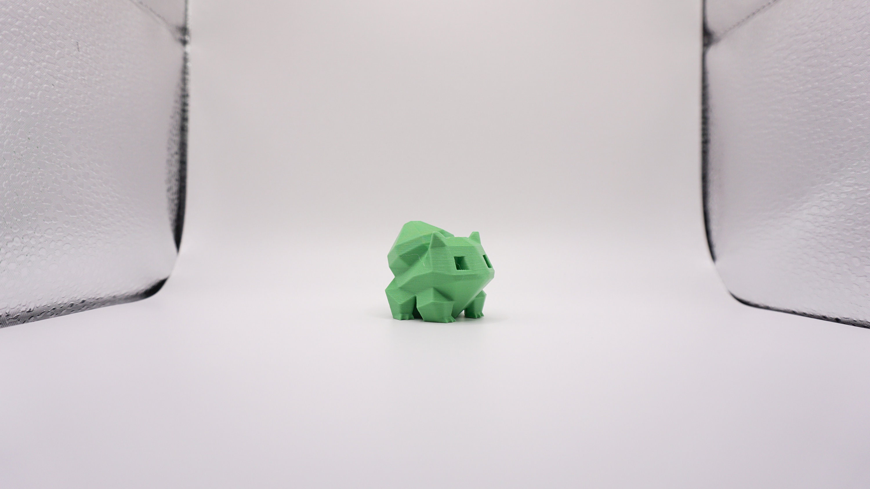 Mini Low Poly Bulbasaur Figurine - Etsy