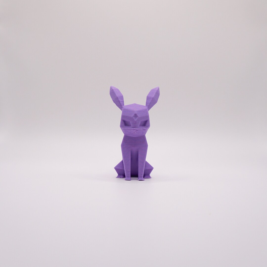 Mini Low Poly Espeon Figurine - Etsy