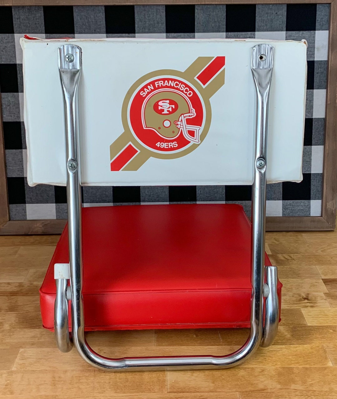 Vintage NFL San Francisco 49ers Bleacher Stadium Seat - Etsy