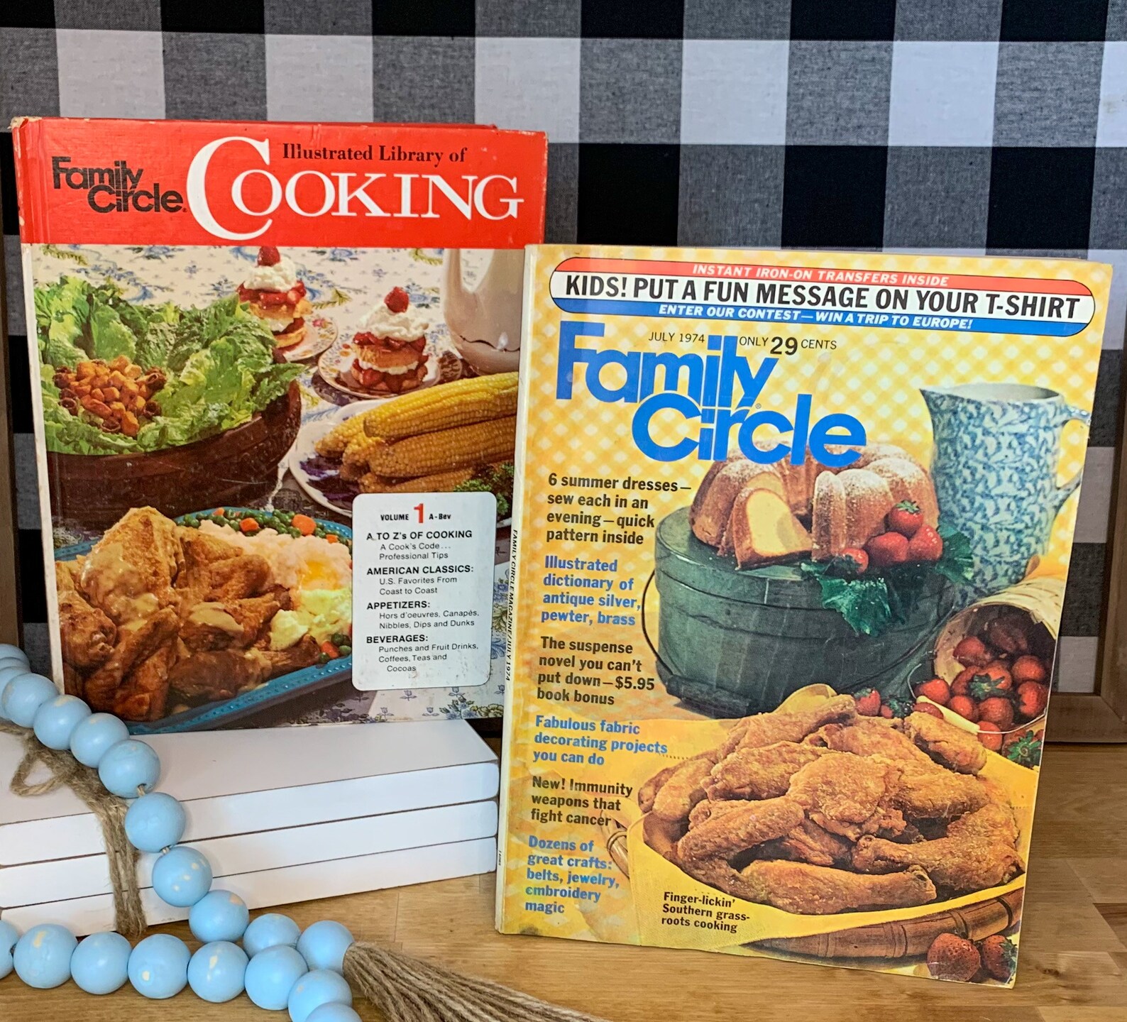 Vintage Family Circle Magazine and Cookbook - Etsy