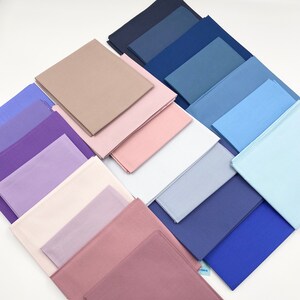 Pure Solids 22 Fat Quarters Bundle Fabric Art Gallery Crystallizing Edition 100% Premium Cotton ...