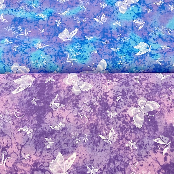 Fabric Traditions Rainbow Butterflies - Etsy