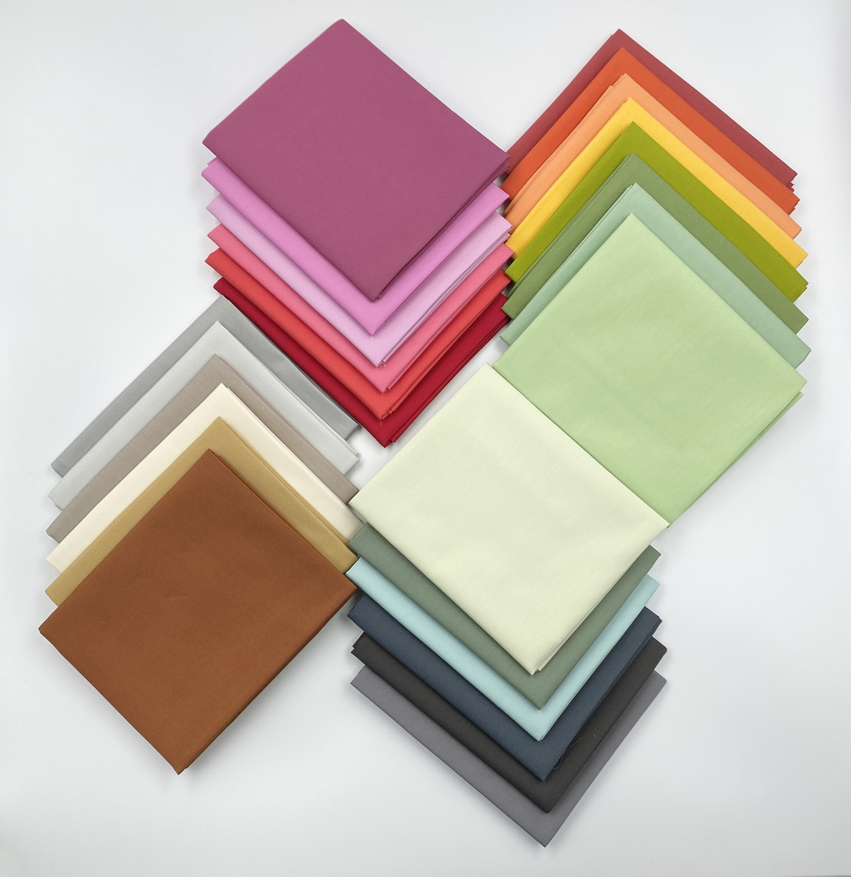 Pure Solids 27 Fat Quarters Bundle Fabric Art Gallery Gathering Edition ...