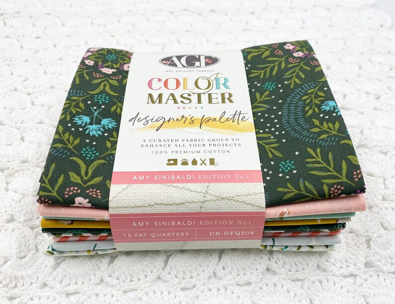 Amy Sinibaldi Color Master Designer's Palette 10 Fat Quarter Bundle ...