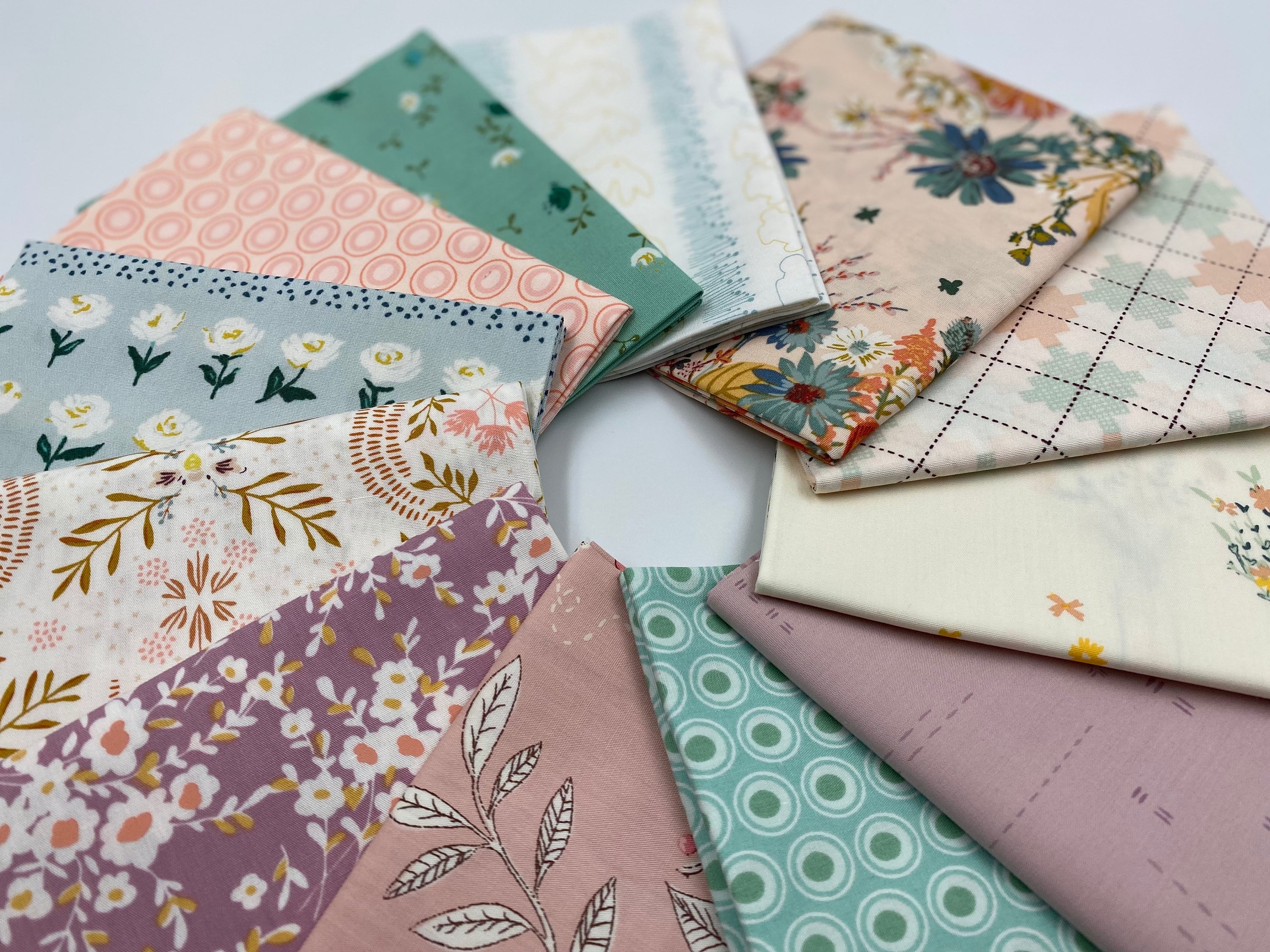 12 Fat Quarters Bundle Fabric Art Gallery Egg Hunt Edition 100% Premium ...