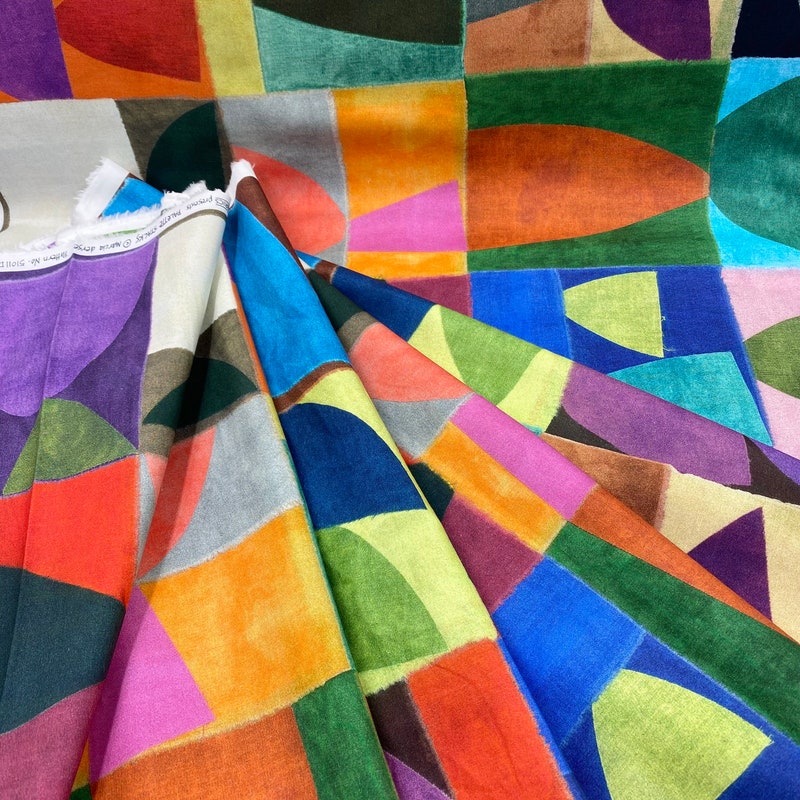 Multi Color Fabric - Etsy