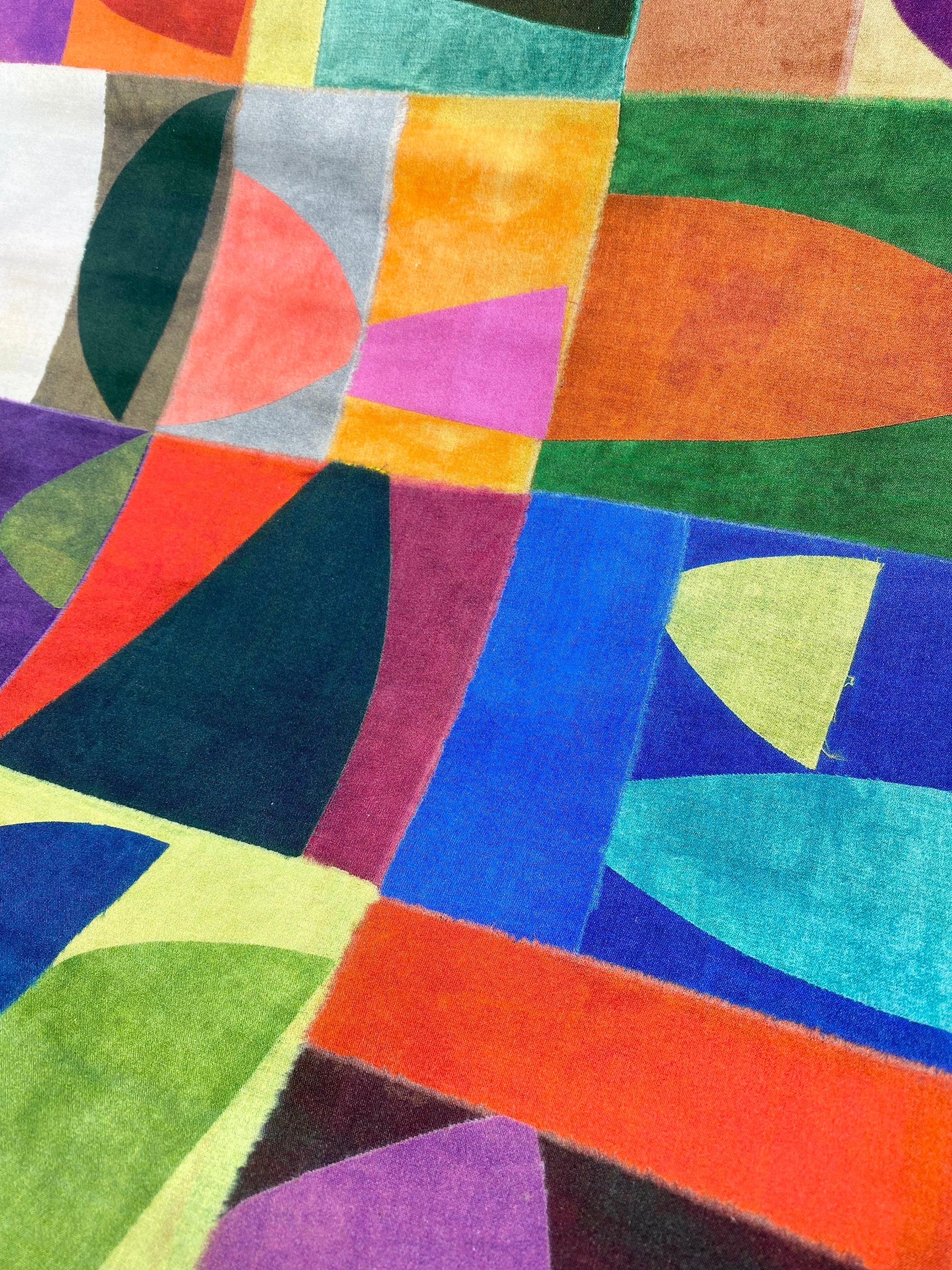 Windham Fabrics Multi Color Geometric Cotton Fabric 100 Percent Cotton ...