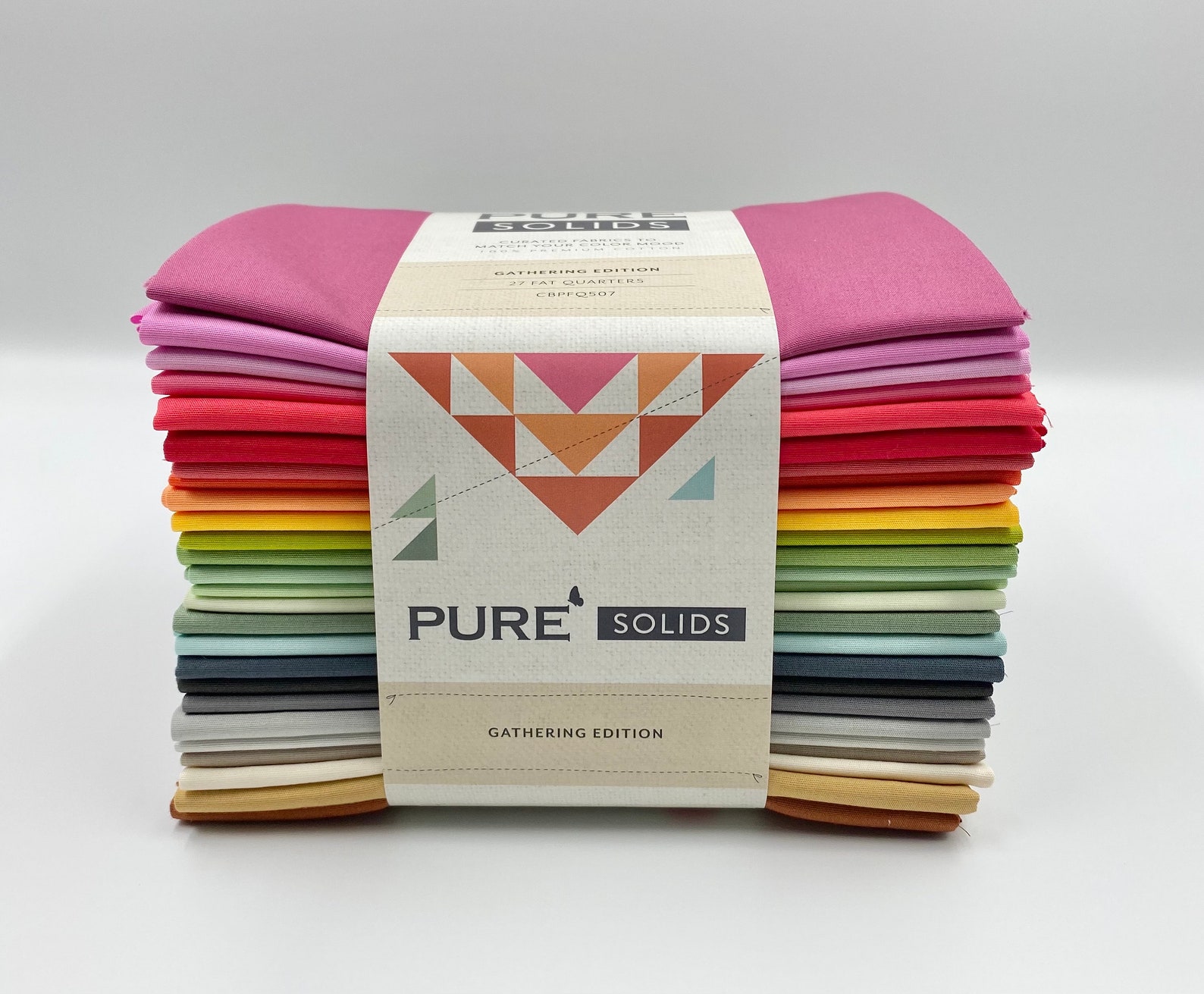 Pure Solids 27 Fat Quarters Bundle Fabric Art Gallery Gathering Edition ...