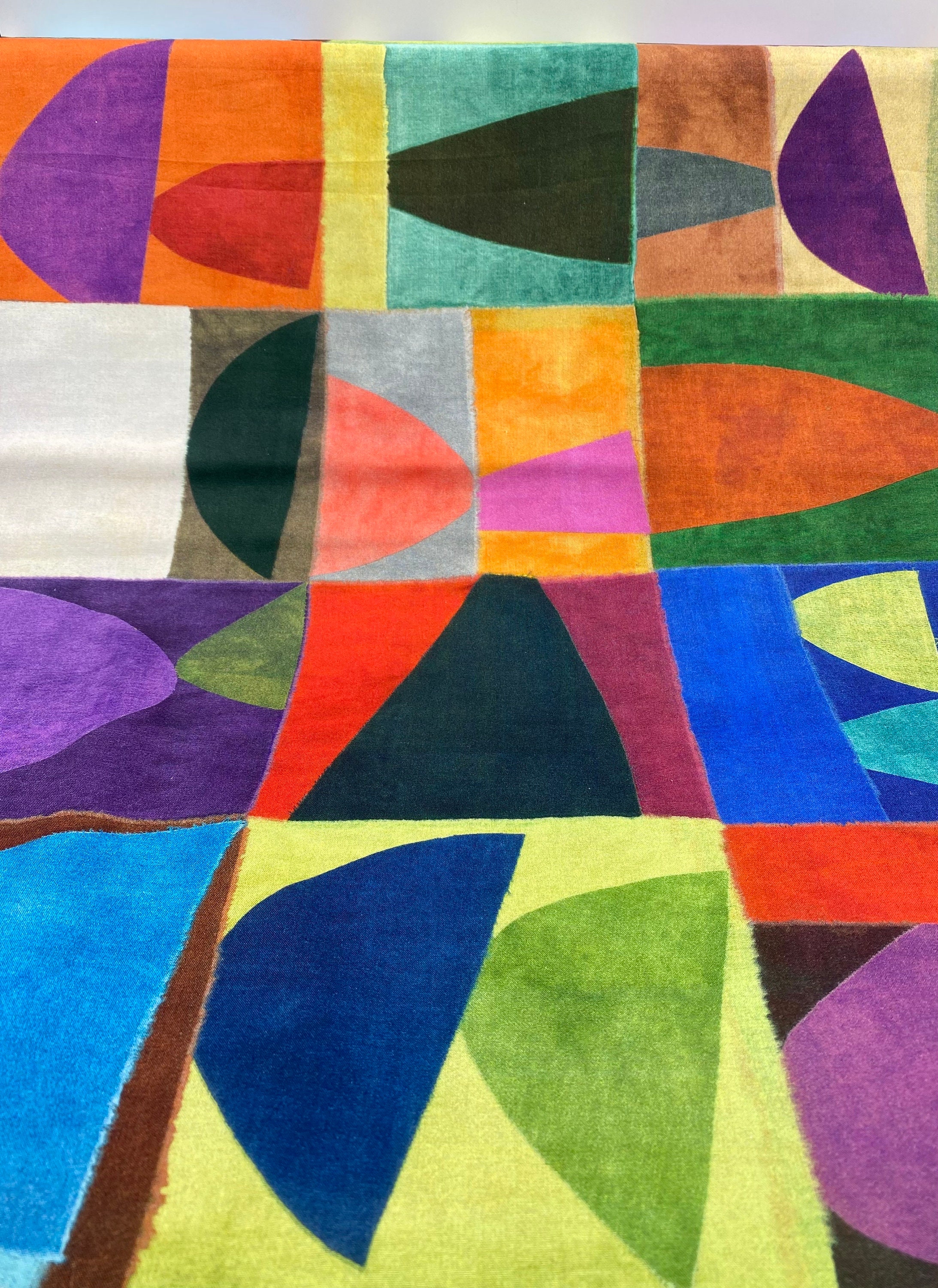 Windham Fabrics Multi Color Geometric Cotton Fabric 100 Percent Cotton ...