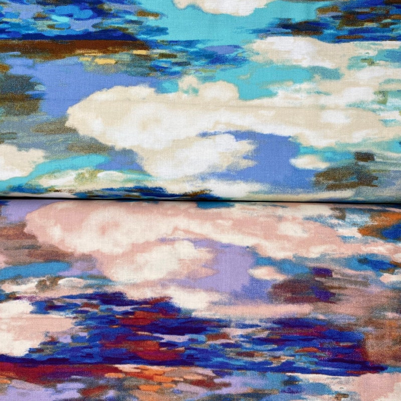 Sunset Fabric - Etsy