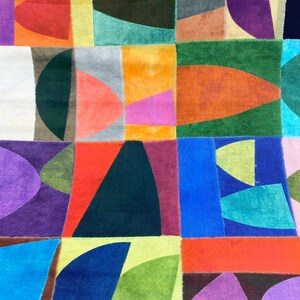 Windham Fabrics Multi Color Geometric Cotton Fabric 100 Percent Cotton ...