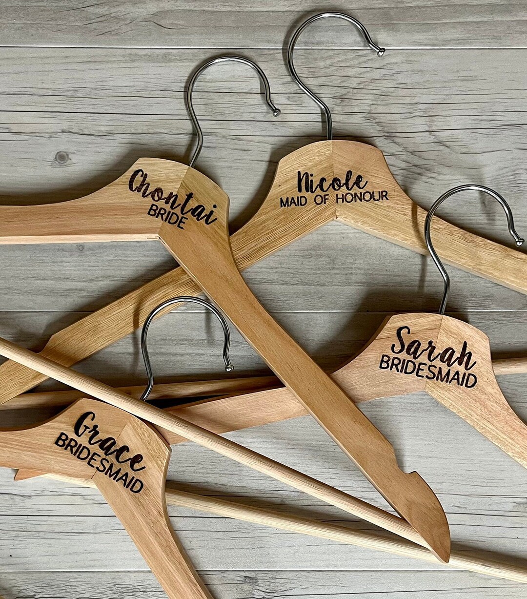 Personalised Coat Hangers - Etsy
